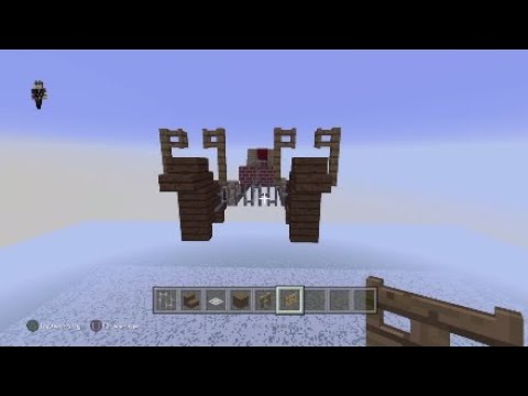Minecraft Santa's sleigh tutorial - YouTube