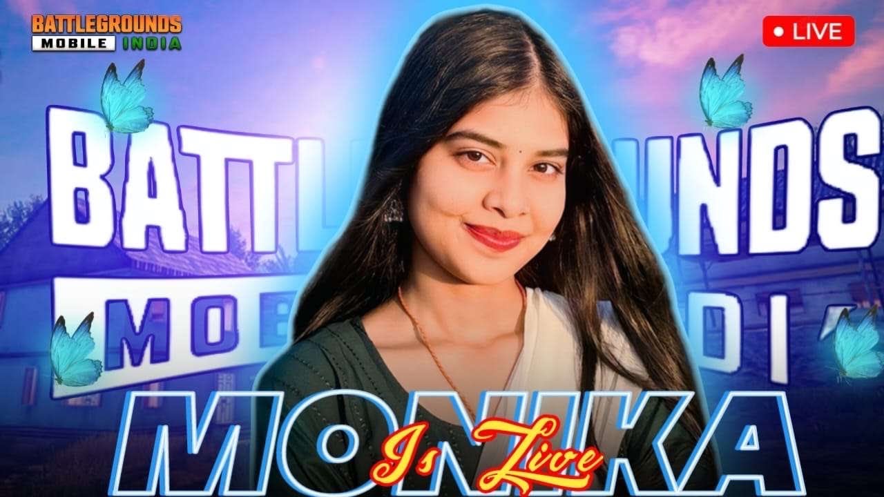 Moni is live bgmi girl gamer joined with teamcode#bgmi#teamcode# ...
