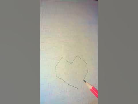 how to draw 3d heart|step by step drawing - YouTube