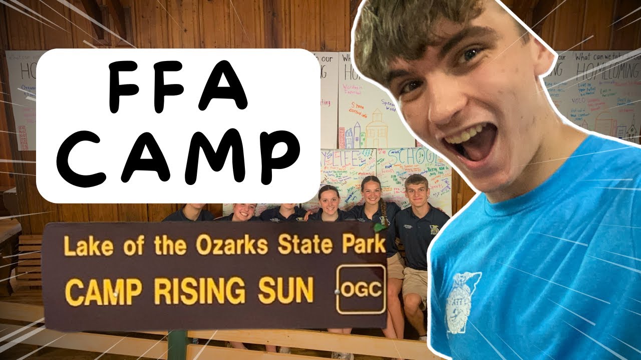 My First FFA Camp Experience! - YouTube