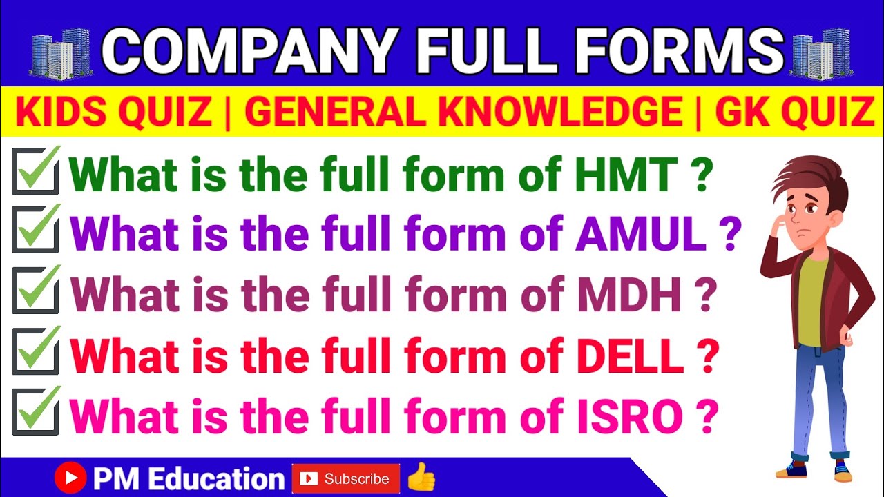 Full Form | Full Form Gk | Abbreviations in english | General Knowledge ...