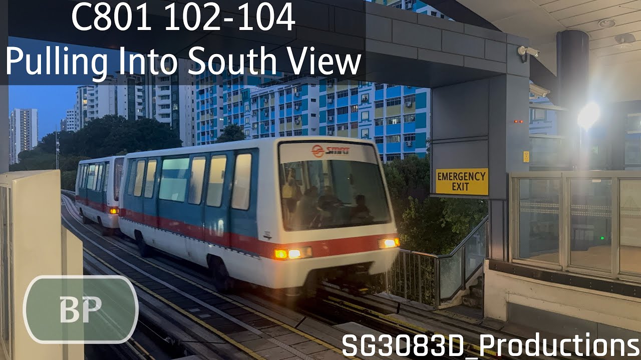 [SMRT][Oldest 2 Active] BDR C801 [102-104] - Pulling Into BP2 South ...