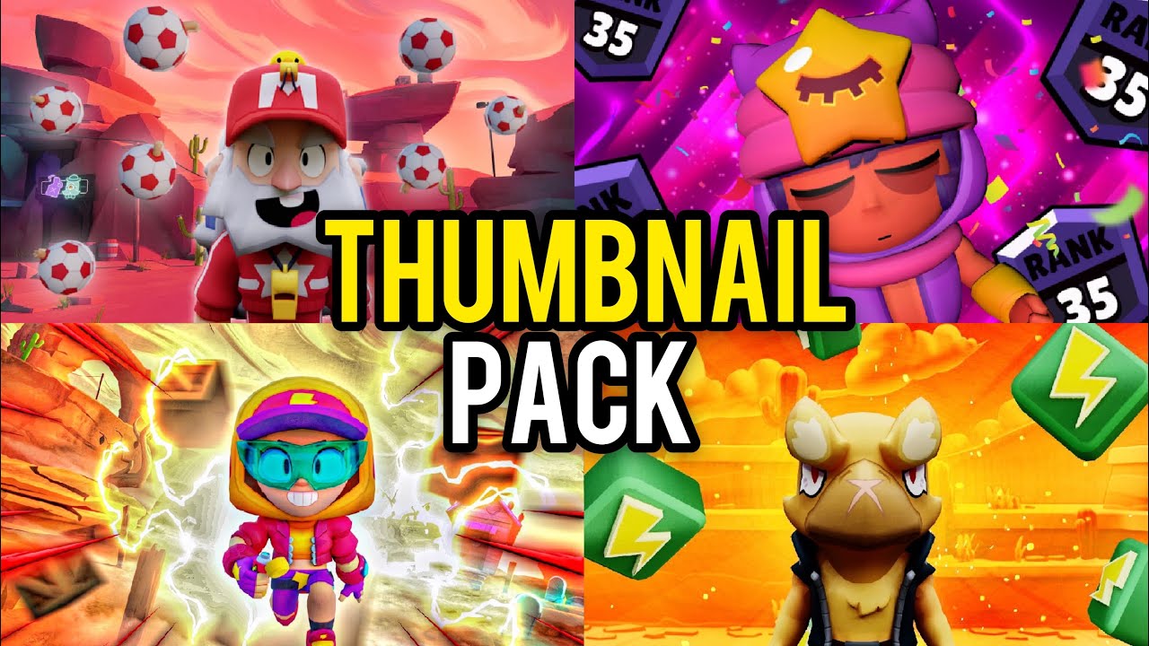 *FREE* Brawl Stars Thumbnail Pack #2 - YouTube