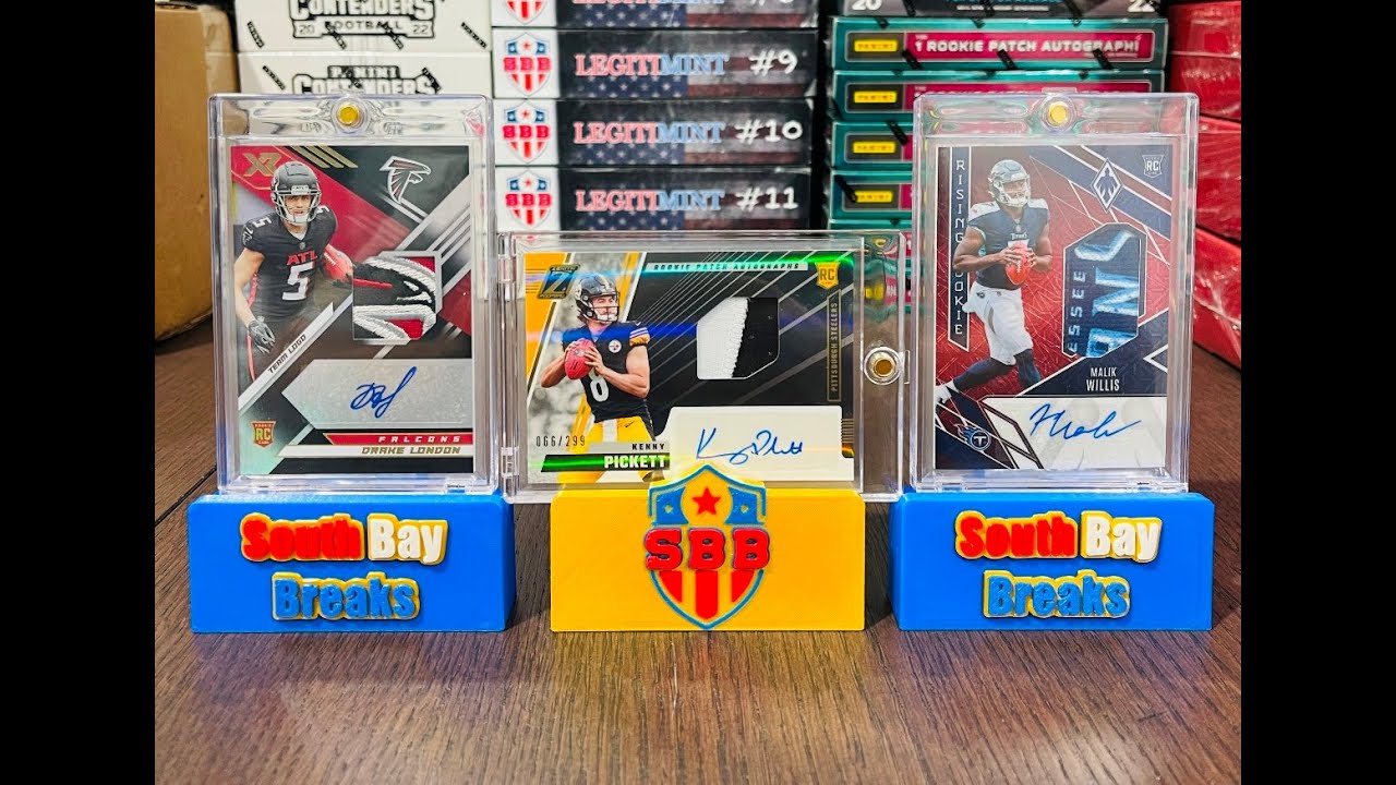 eBay Box Break 4/6 * BIG 2022 NFL HITS * #LEGITIMINT * CONTENDERS * # ...