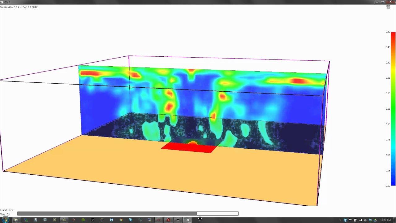 PyroSim: Using Smokediff to compare FDS datasets in Smokeview - YouTube