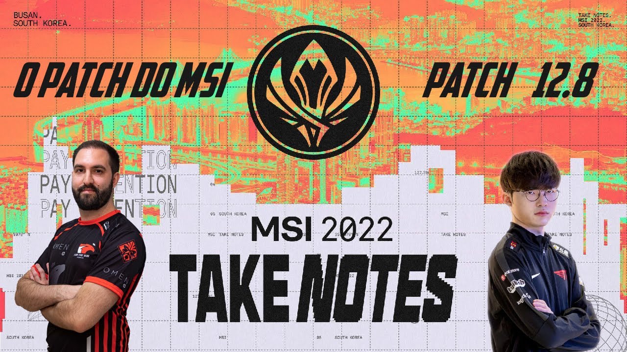 MSI PATCH NOTES 12.8 | JOAOS92 - YouTube