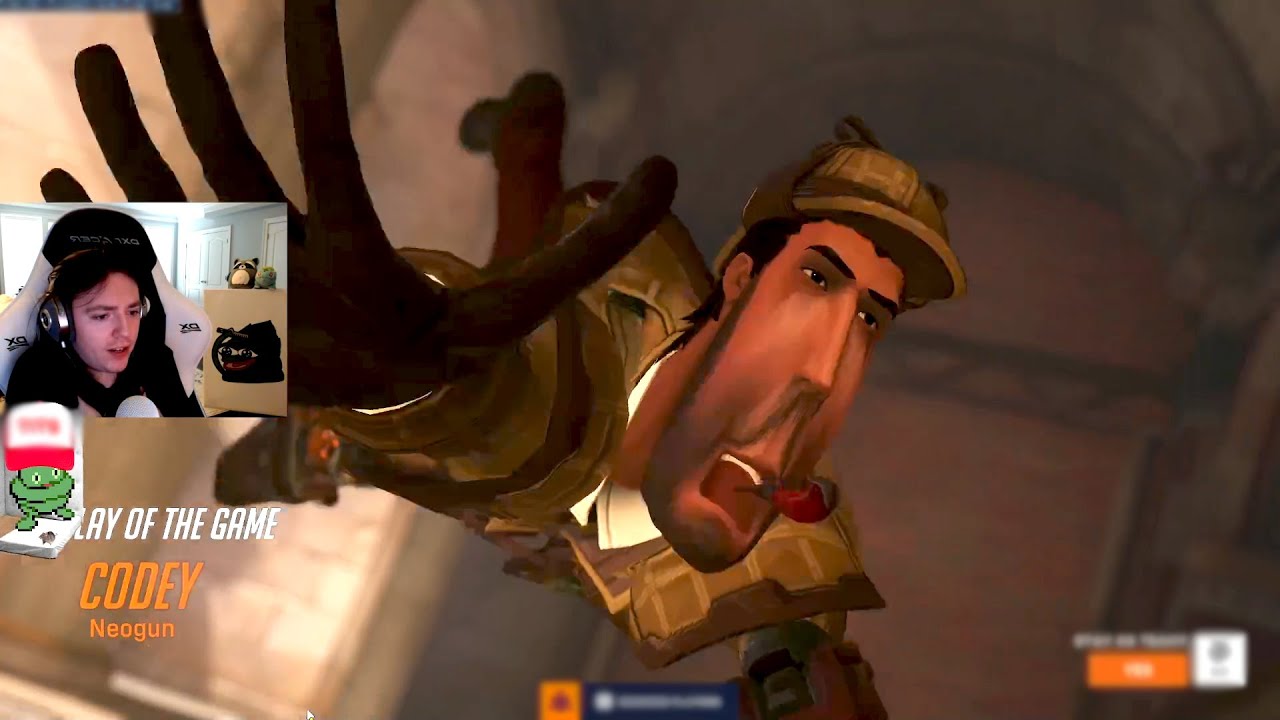 CODEY INSANE CASSIDY GAMEPLAY! POTG! [ OVERWATCH 2 SEASON 5 TOP 500 ] - YouTube