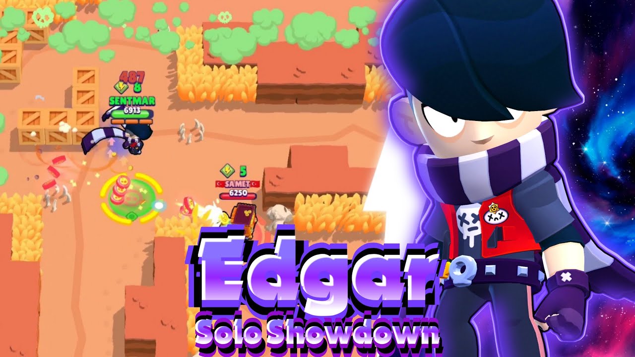 ‌Brawl Stars Edgar Insane Rank Up Solo Showdown - YouTube