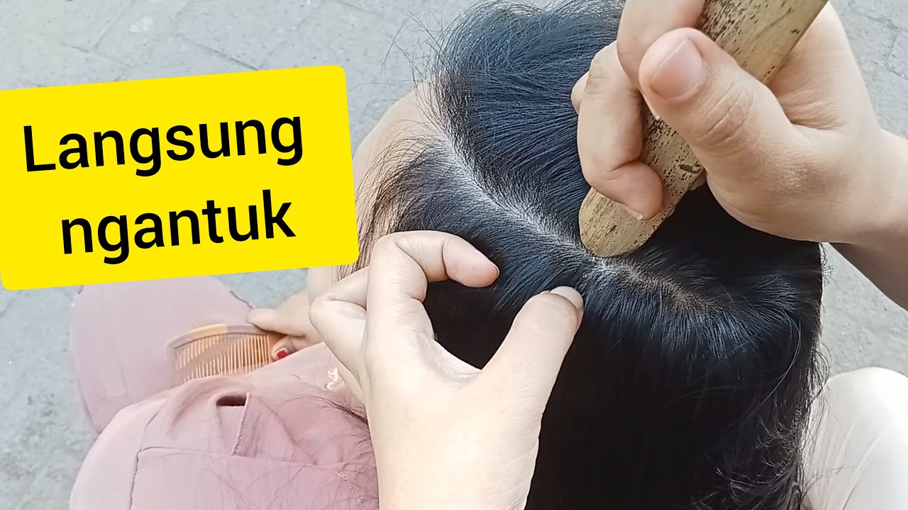 Cari rambut gatal pake bambu - YouTube