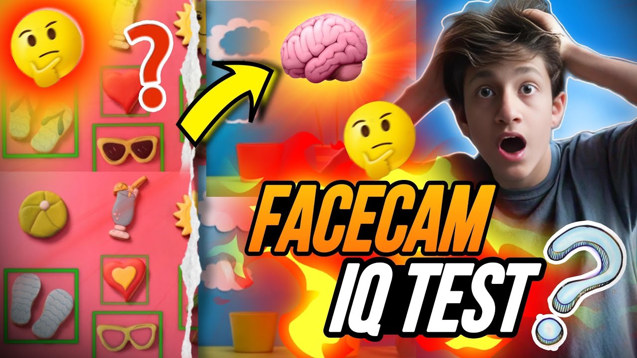 IQ Test My Brain Is a Small ? #1 | FACECAM - YouTube