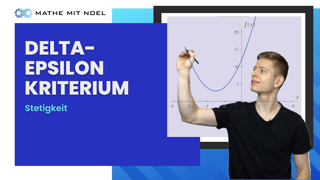 Definition der Stetigkeit | Epsilon-Delta Kriterium - YouTube