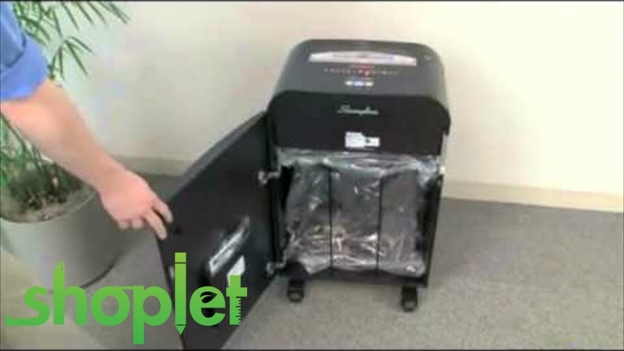 Swingline DX20 19 Shredder - YouTube