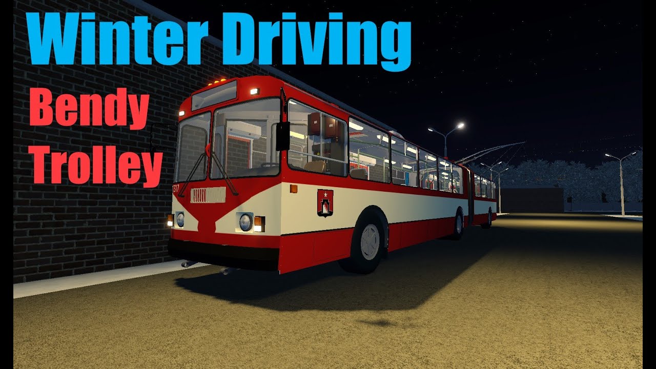 Winter Driving | Roblox | OSVed's Trolleybuses place (TRP 2.0) | #9 ...