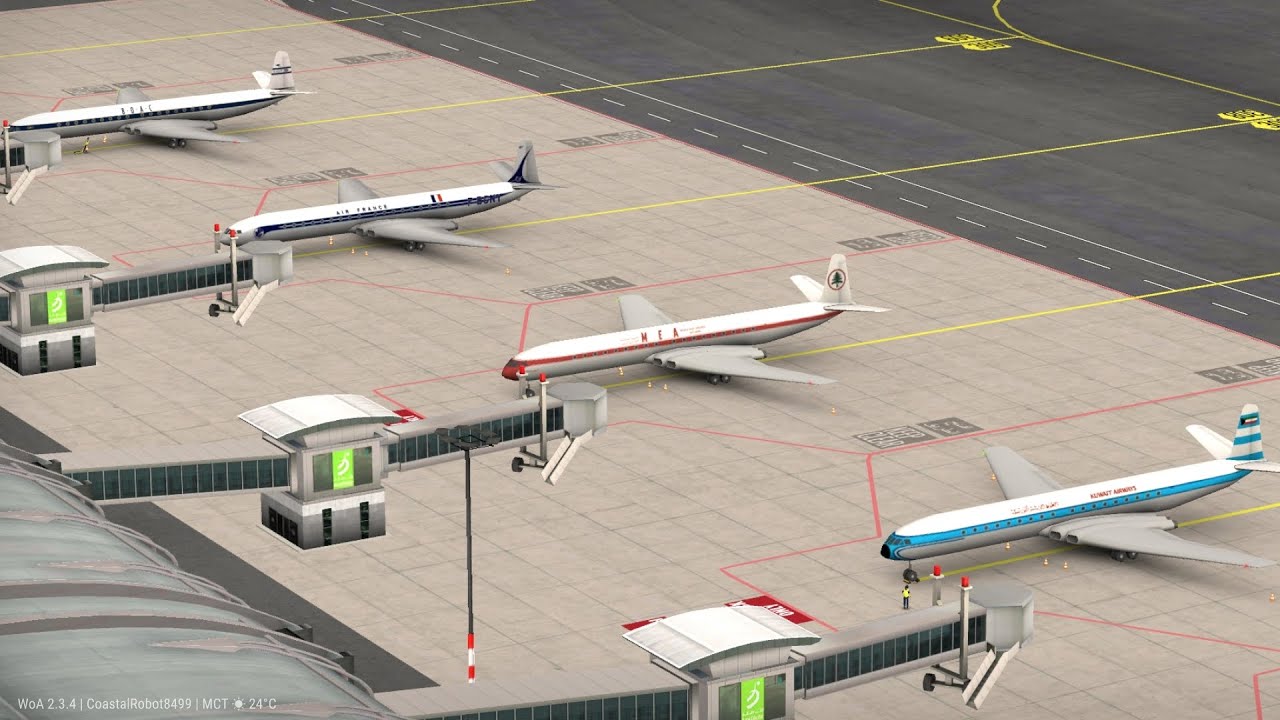 DH64 Event Lineup at Muscat Airport | World of Airports | Gameplay ...