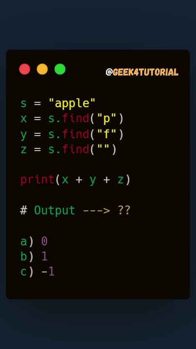 Python Quiz Day 37 Comment The Answer Pythonquiz Pythonquestions Youtube