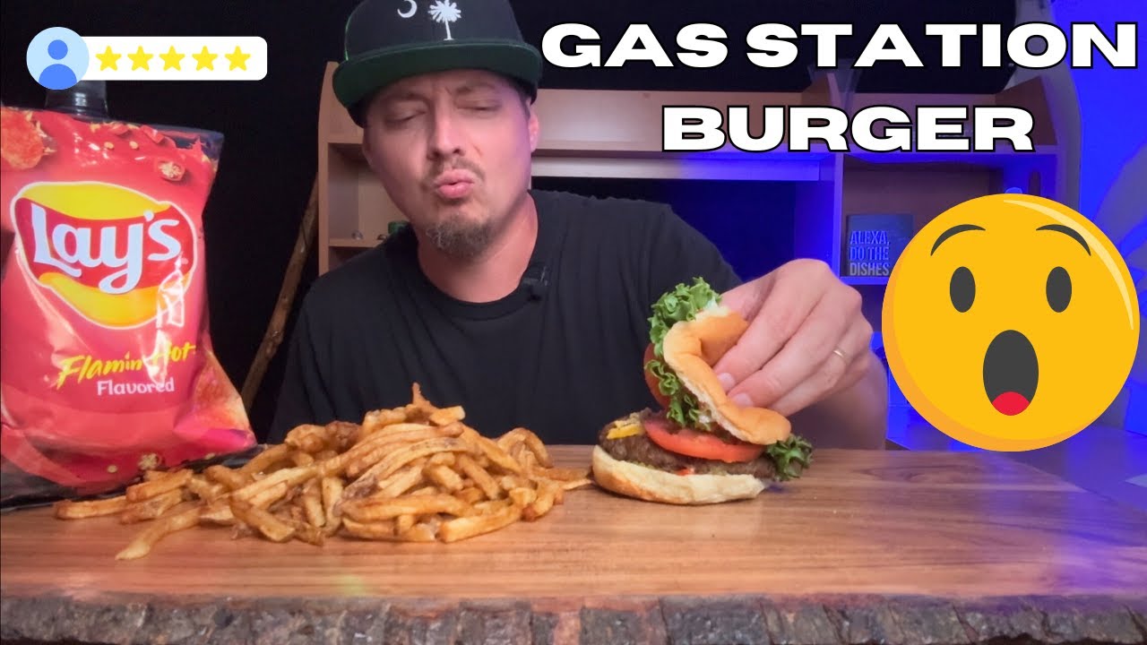 Is The Gas Station Burger The Best In Florence, South Carolina? - YouTube