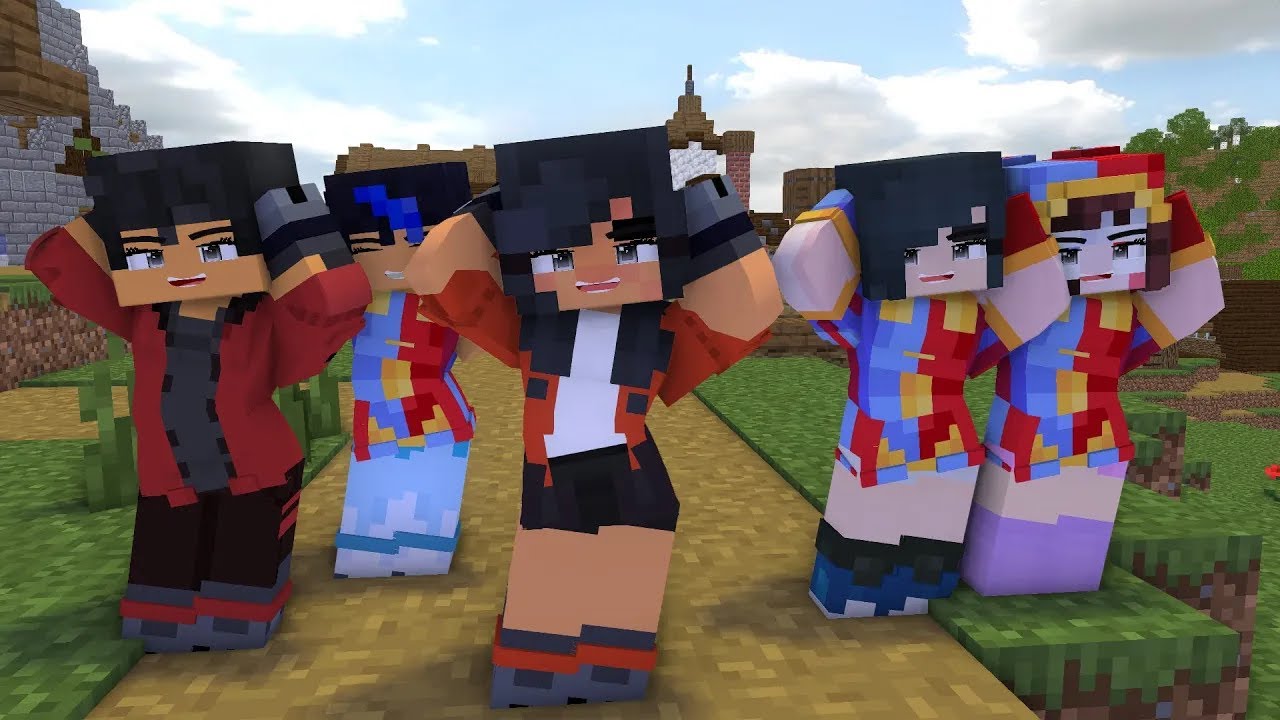 simple dimple rich kids aphmau girlfriends crew - minecraft animation ...