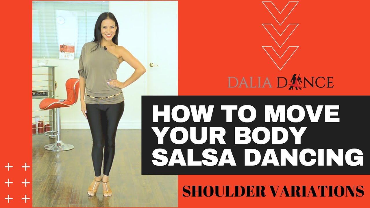 How to move your body Salsa Dancing | SHOULDER variations - YouTube