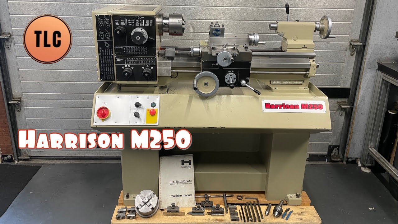 Harrison M250 Power Cross Feed Lathe Drehmaschine Drehbank Tokarka ...