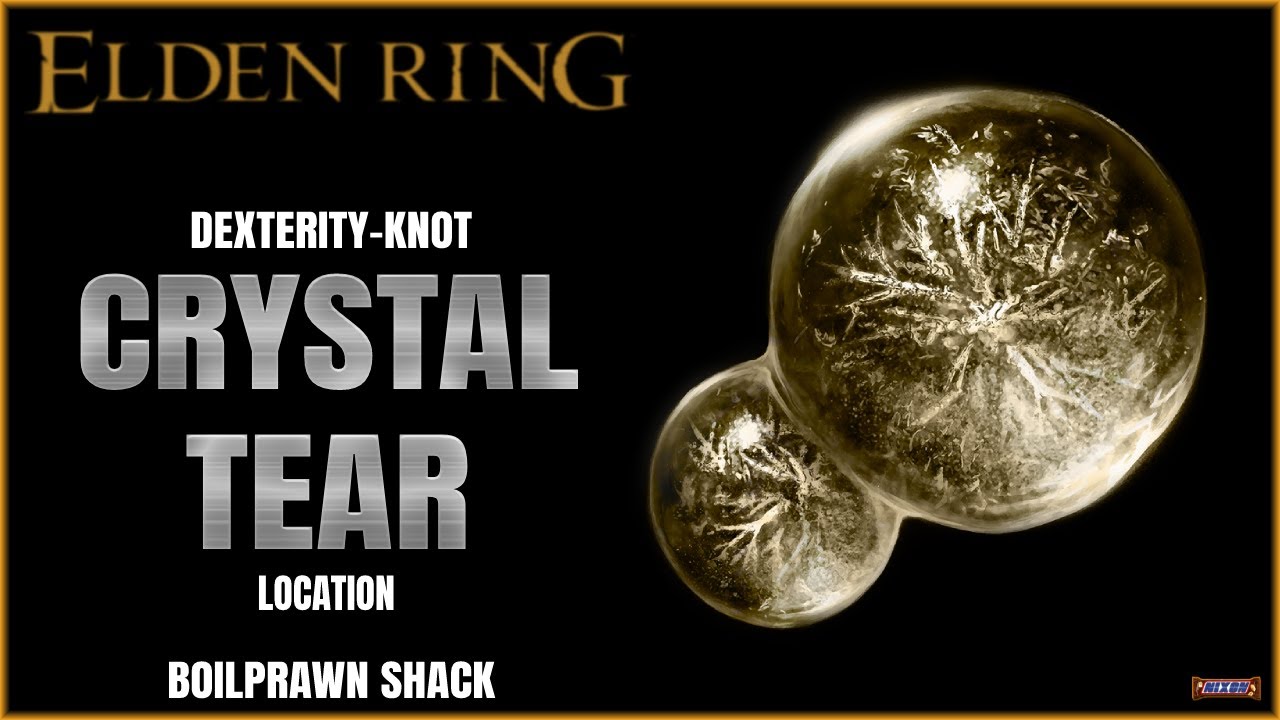 Elden Ring | Dexterity-knot Crystal Tear Location - YouTube