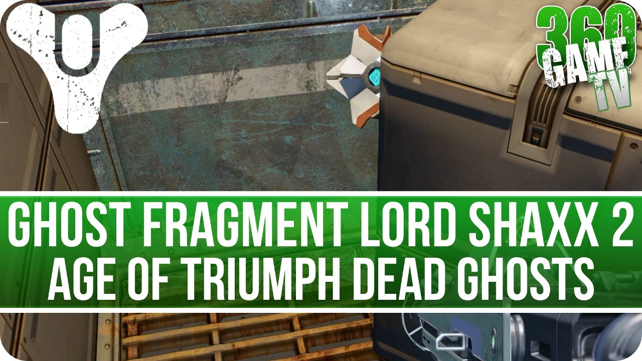 Destiny Dead Ghost - Ghost Fragment Lord Shaxx 2 - Age of Triumph New ...