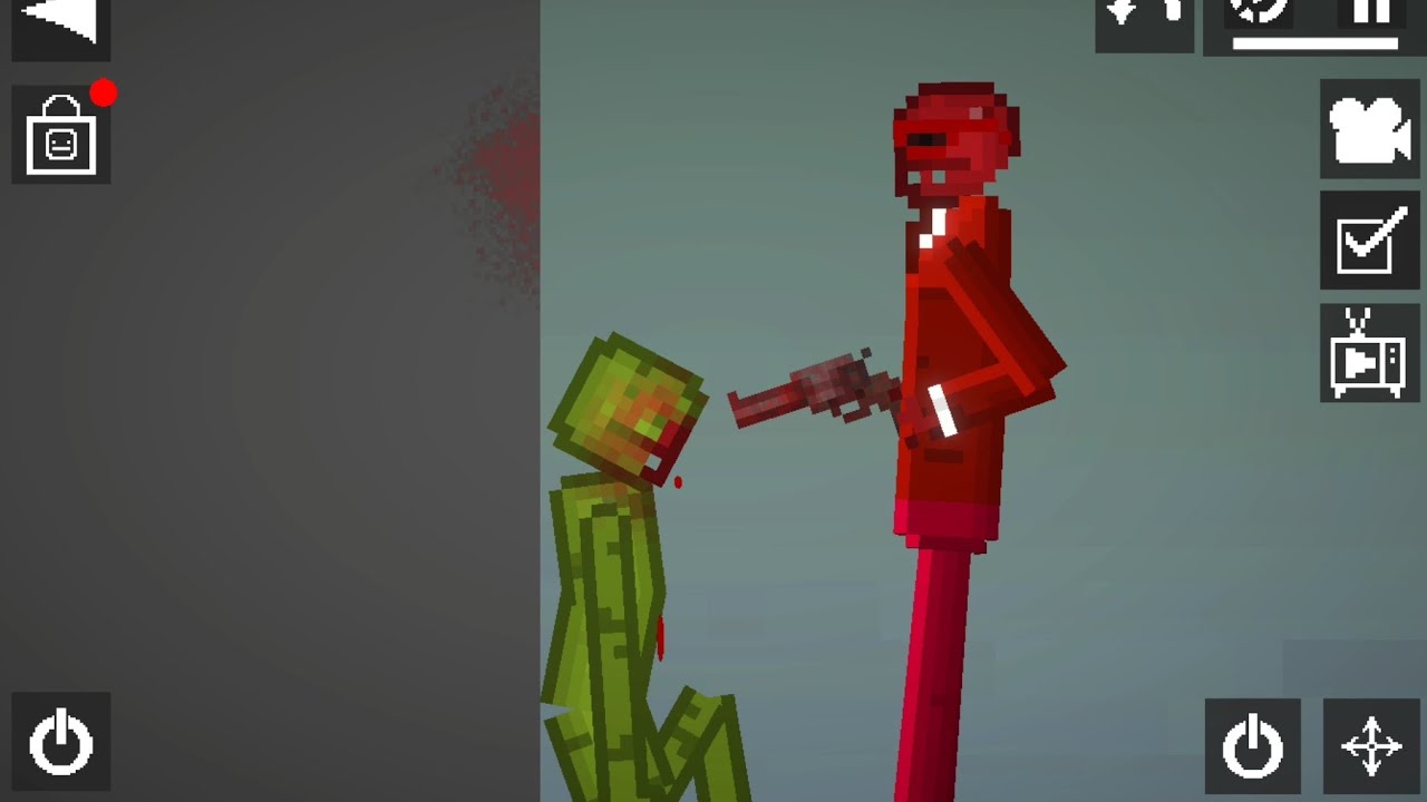 How to make red skeleton character in melon sandbox - YouTube