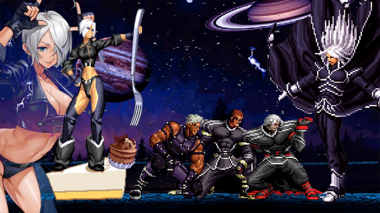 [KOF Mugen] Sweet Angel VS NESTS Boss Team - YouTube