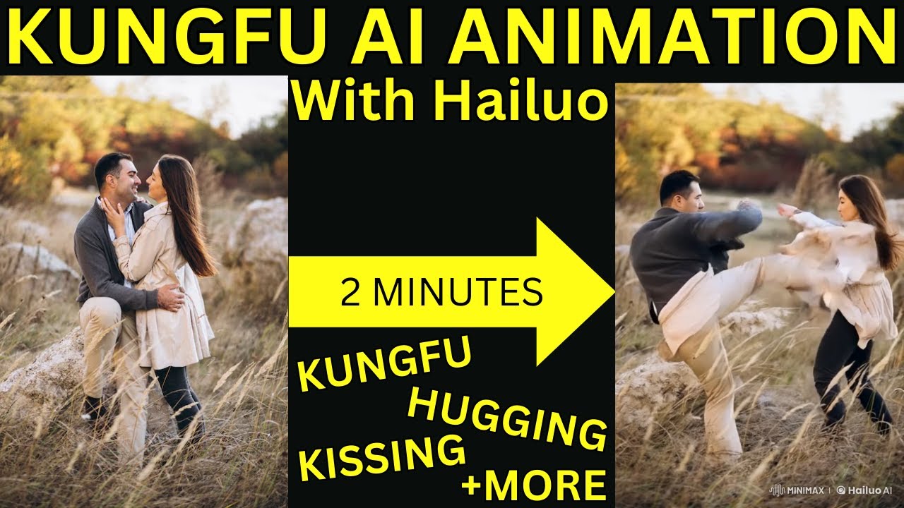 How to create Viral Kung fu AI Animation using Hailou - Quick & Easy ...