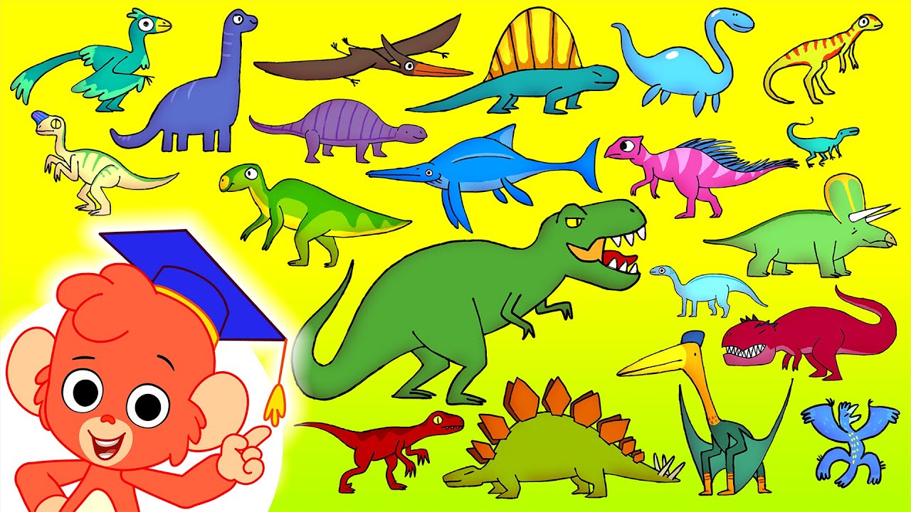 Club Baboo | Dinosaur ABC! A is for Ankylorsaurus! B is for ... | Learn ...