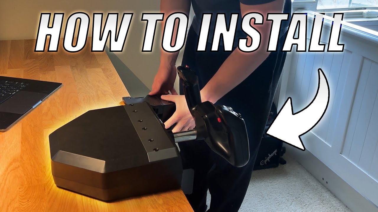 How to Install & Setup the Logitech Pro Flight Yoke System - YouTube