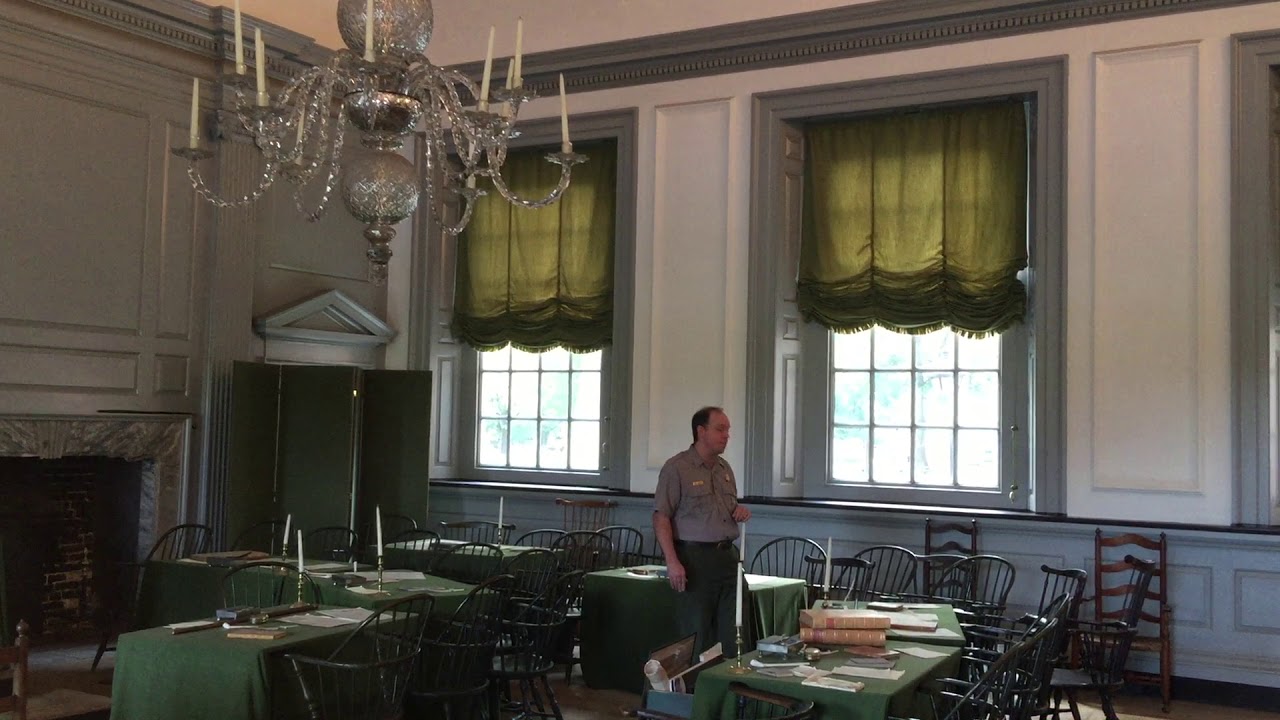 Inside Independence Hall