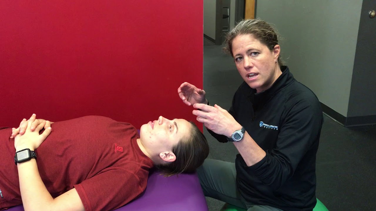 Cervical Flexion Test - YouTube