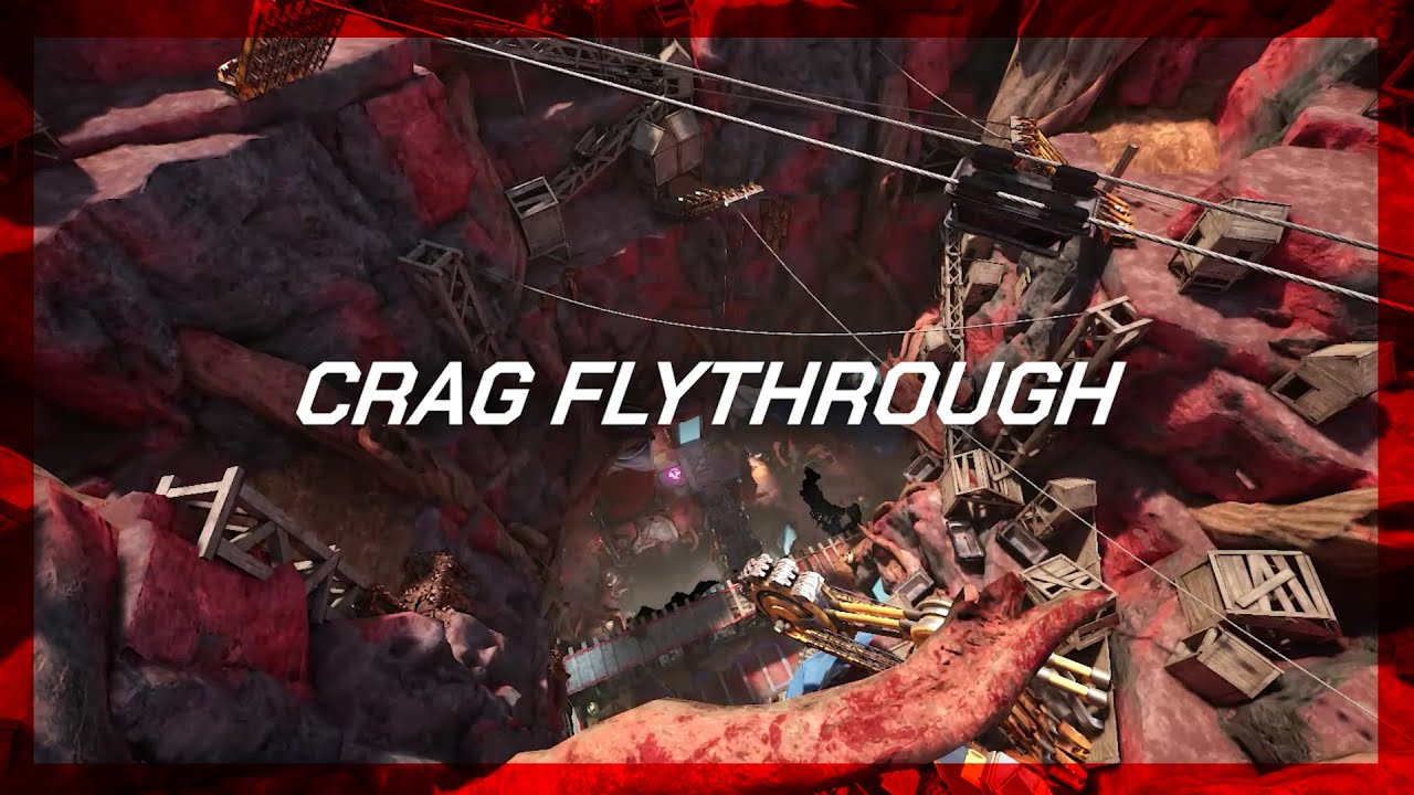 Splitgate - Crag Cinematic Flythrough - YouTube