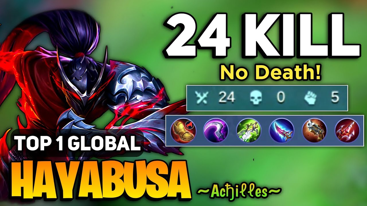 PERFECT SHADOW! Hayabusa Best Build 2022 [ Top 1 Global Hayabusa ...