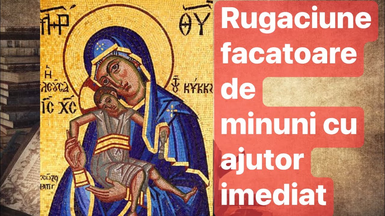 Rugaciune facatoare de minuni cu ajutor imediat! Doamne ajuta la toata ...