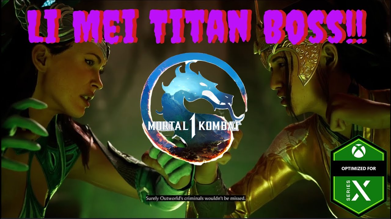 Mortal Kombat 1 how to beat Titan Battle Li Mei in MK1 Season 4! - YouTube