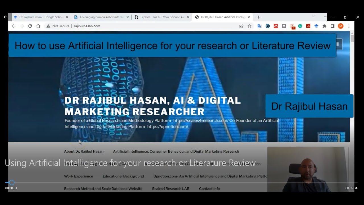 How to use Artificial Intelligence for your Research or Literature ...