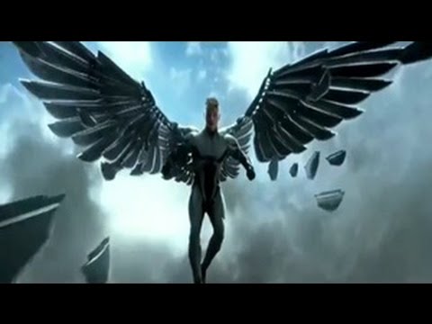 X-MEN APOCALYPSE Character Spot - Angel (2016) Marvel Superhero Movie ...