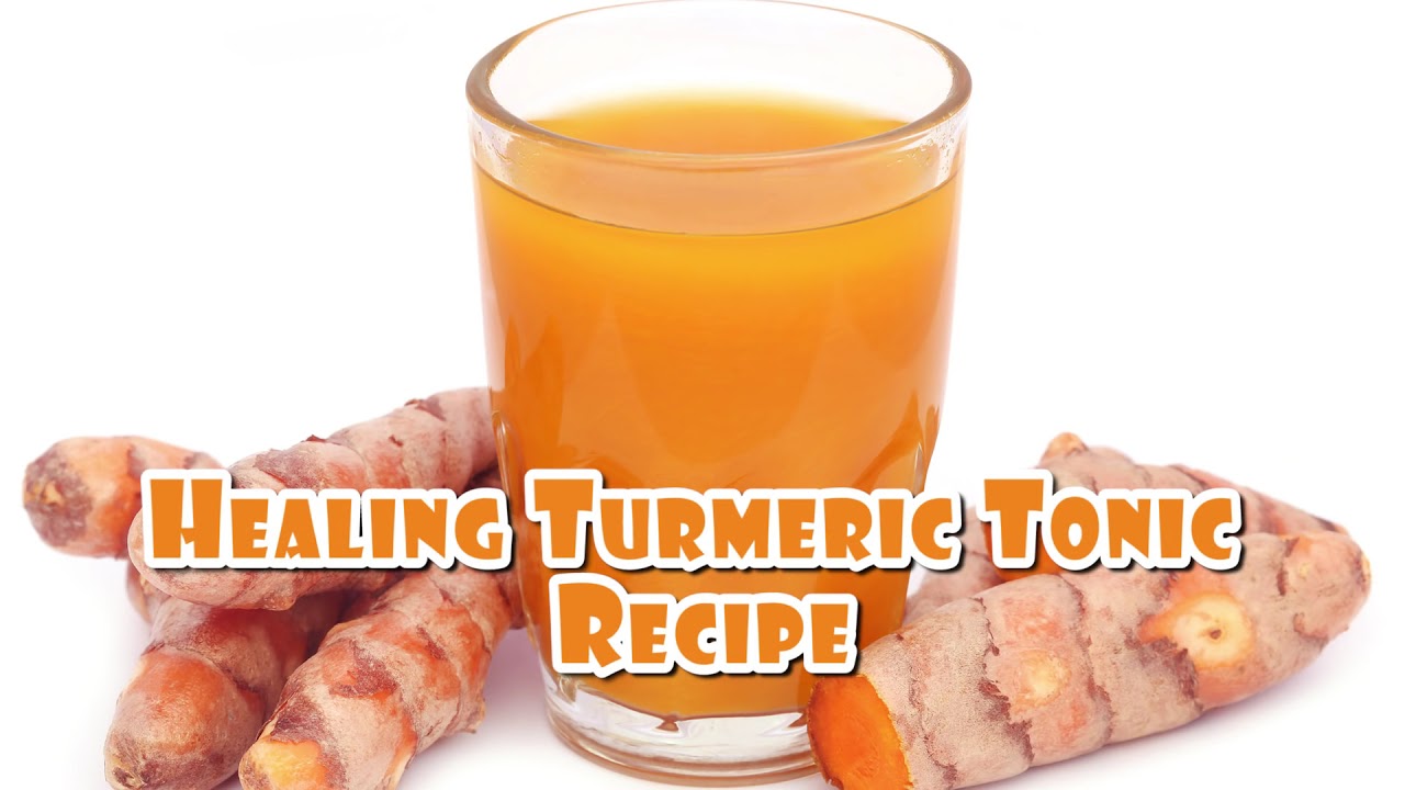 Healing Turmeric Tonic Recipe - YouTube