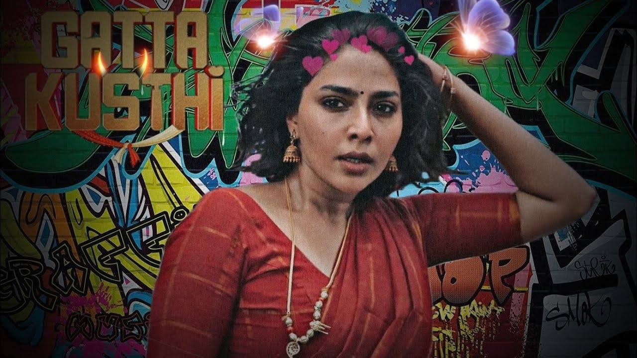 Gatta Kusthi × No Lie Song | Tamil Whatsapp Status |Aishwarya Lekshmi ...