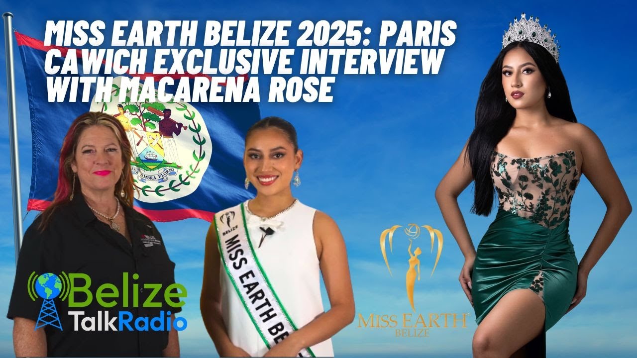 Miss Earth Belize 2025: Paris Cawich Exclusive Interview with Macarena ...
