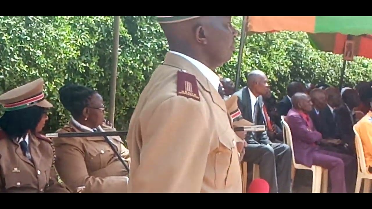 Steve Kyalo - I NEED PEACE -live performance at Nzaikoni primary school ...