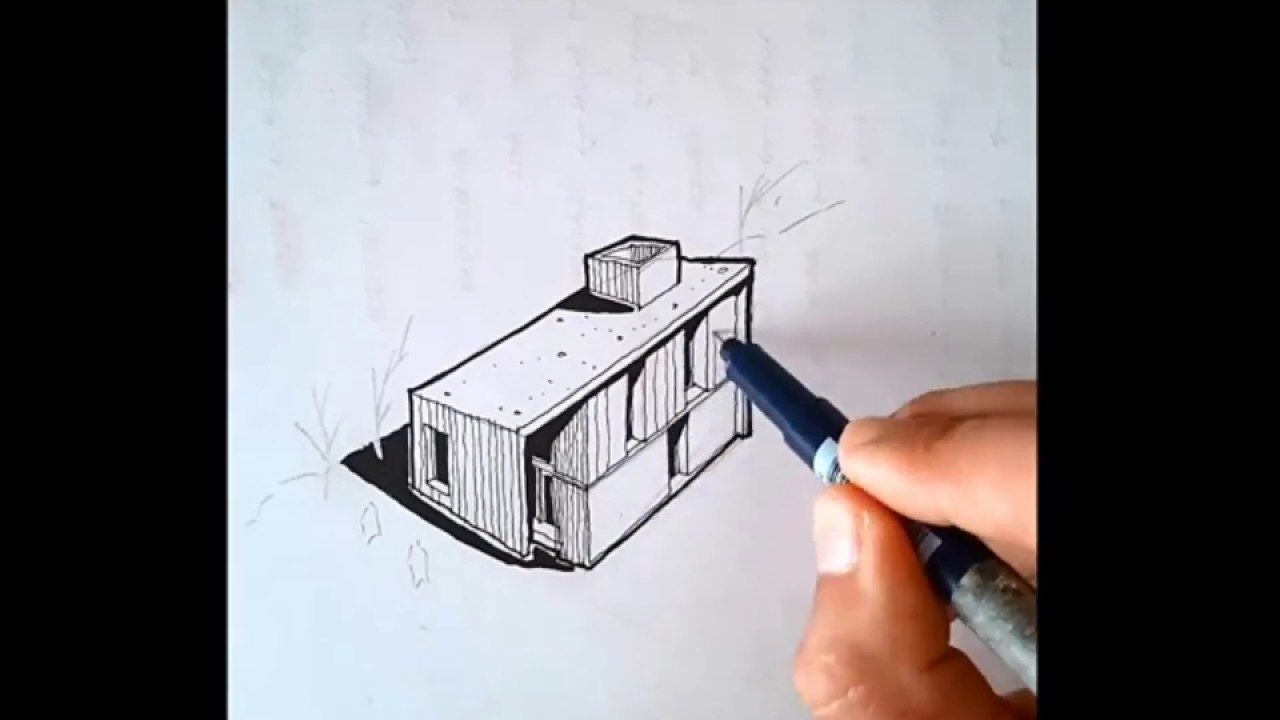 Quick sketch - architecture - YouTube