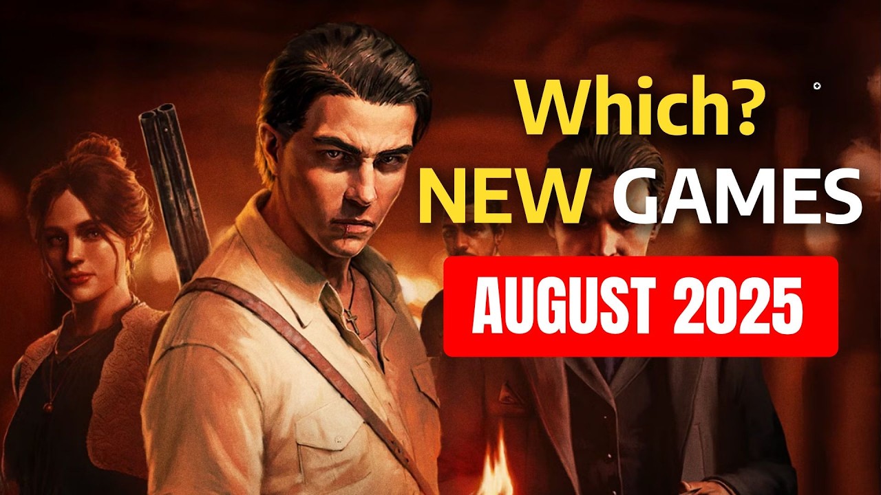 Top 10 Must-Play New PC Games August 2025 - YouTube