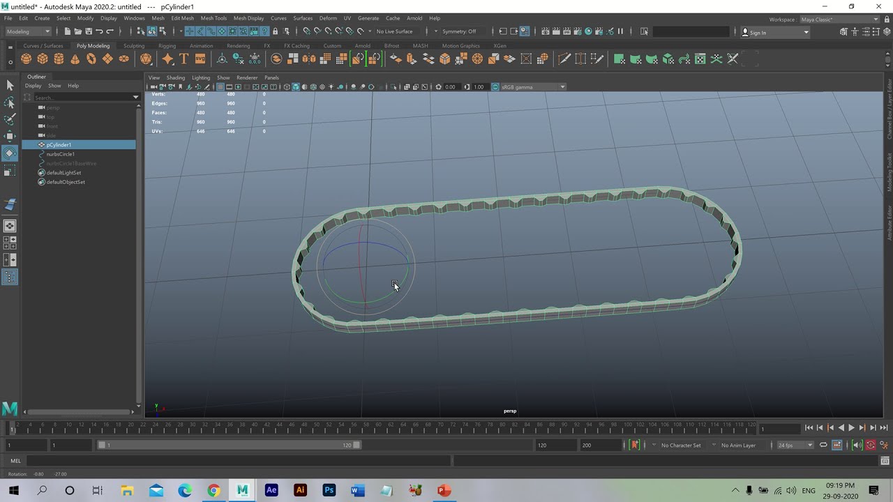 Autodesk Maya Rubber Belt Rigging - YouTube