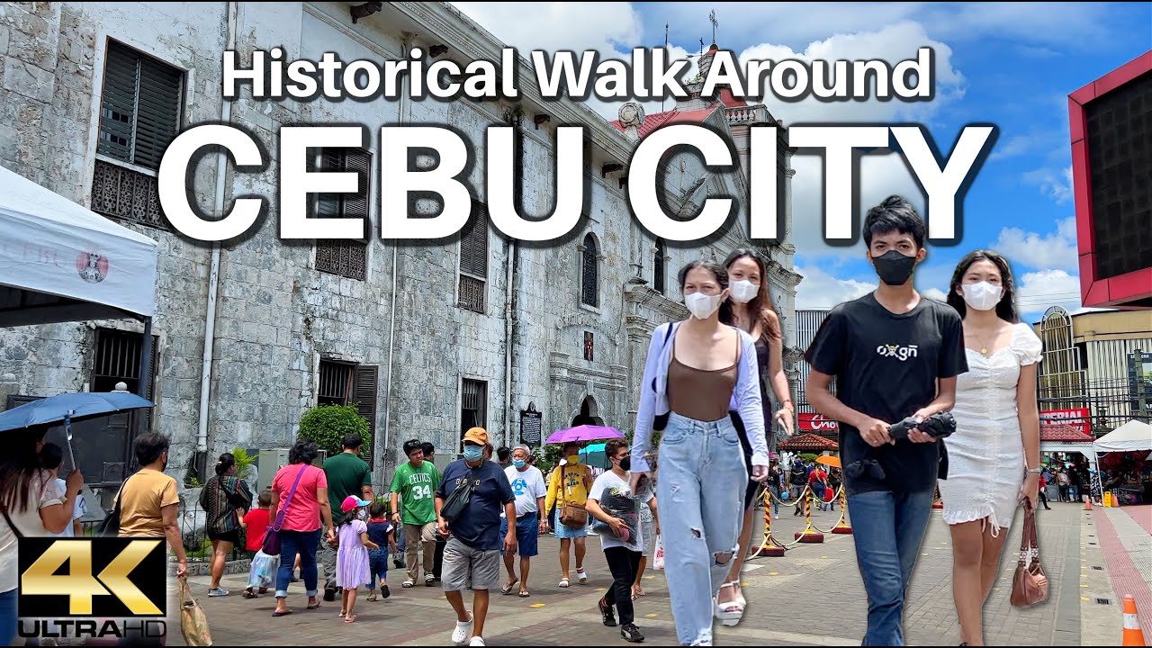 Walking the TOP Historical Spots in Cebu City Philippines [4K] - YouTube
