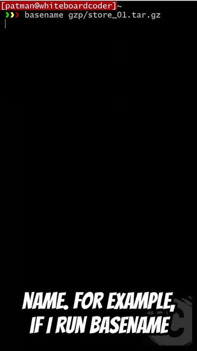 Linux Basename Suffix Coding Linux Linuxtutorials Linuxcommandlinetutorial Ubuntu