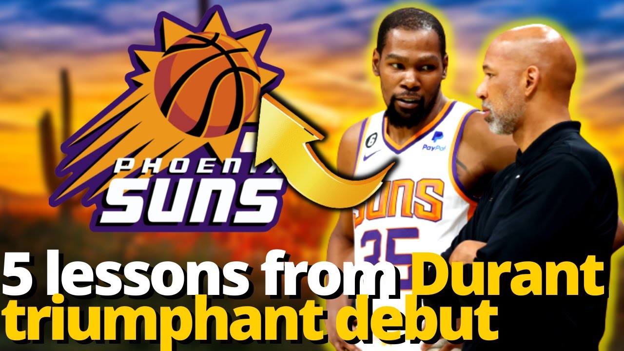 😱Incredible! 🚨Look at this! 5 Lessons From Kevin Durant Triumphant ...