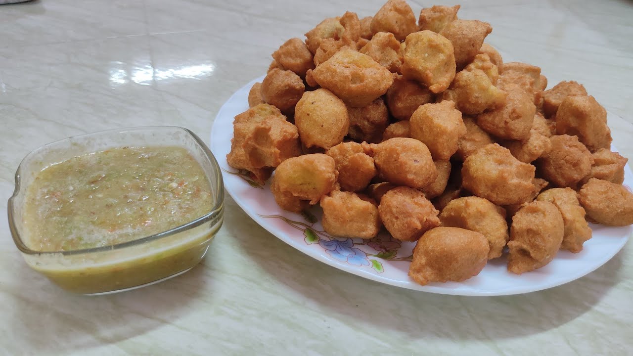 somali pakoda & chutney #moms yummy town - YouTube