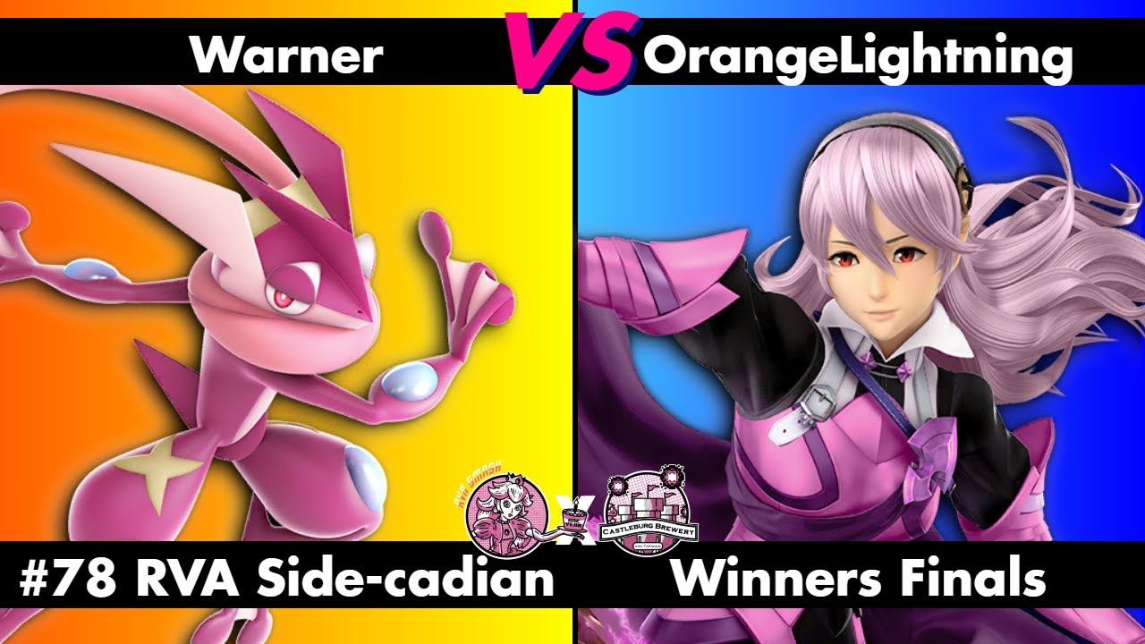 RVA Smash #78 Side-cadian: Warner (Greninja) vs OrangeLightning (Corrin ...
